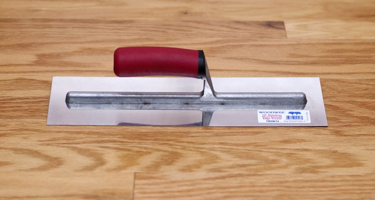 Stainless Steel Smooth-Edge Trowel - Woodwise